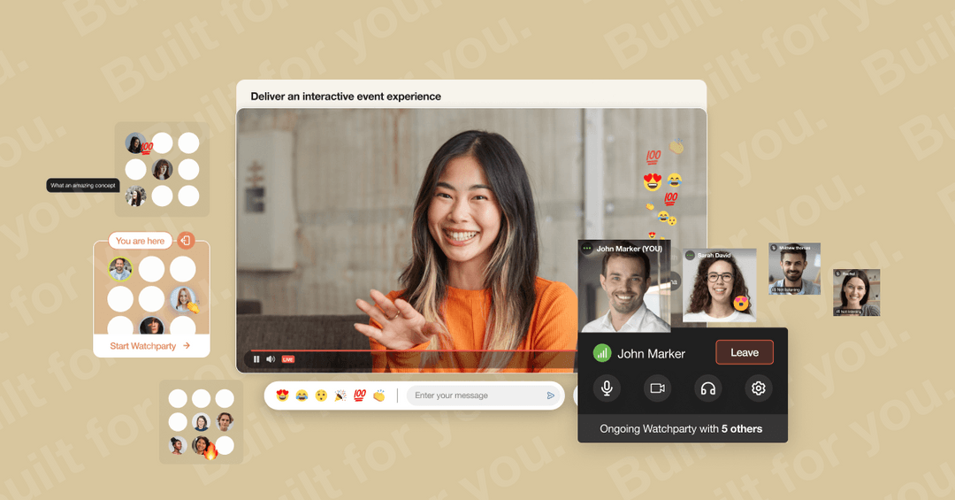Recreate In-Person Events Online with Hubilo's Enhanced Session Layout